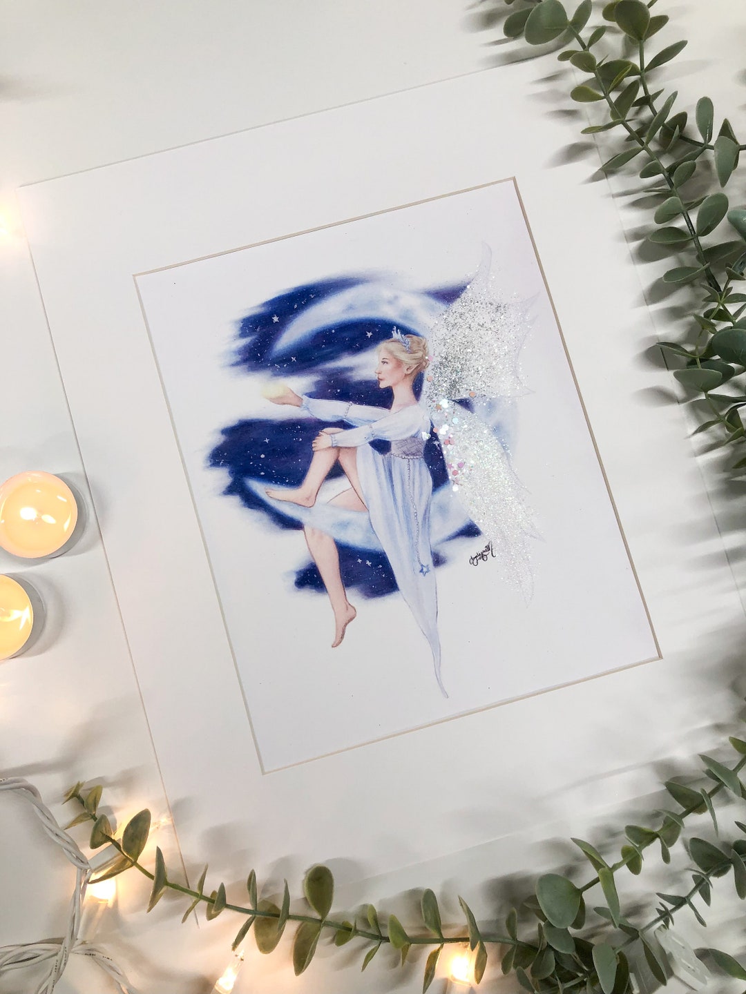 Moon Fairy Prints, Fairy Art, Fantasy Art, Fairy Prints - Etsy