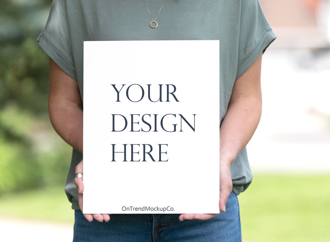 Poster Mockup | 11x14 Poster Mockup | 11x14 Wall Art | Poster Display ...