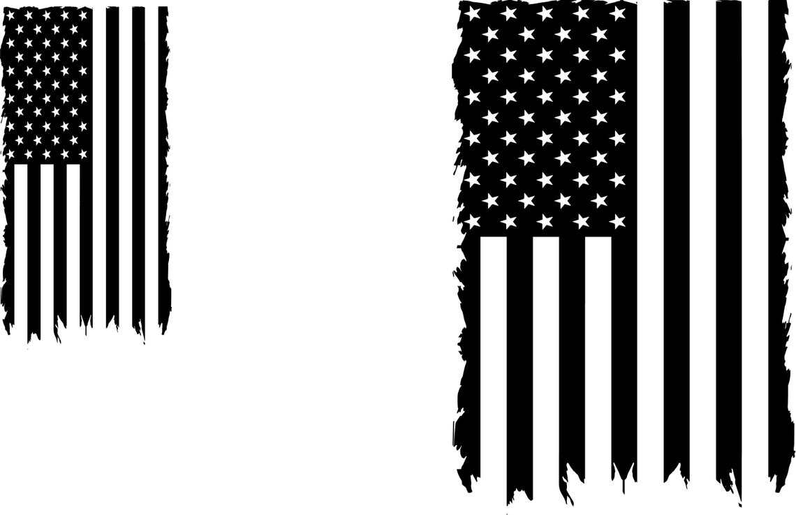 Distressed U.S Flag - Etsy