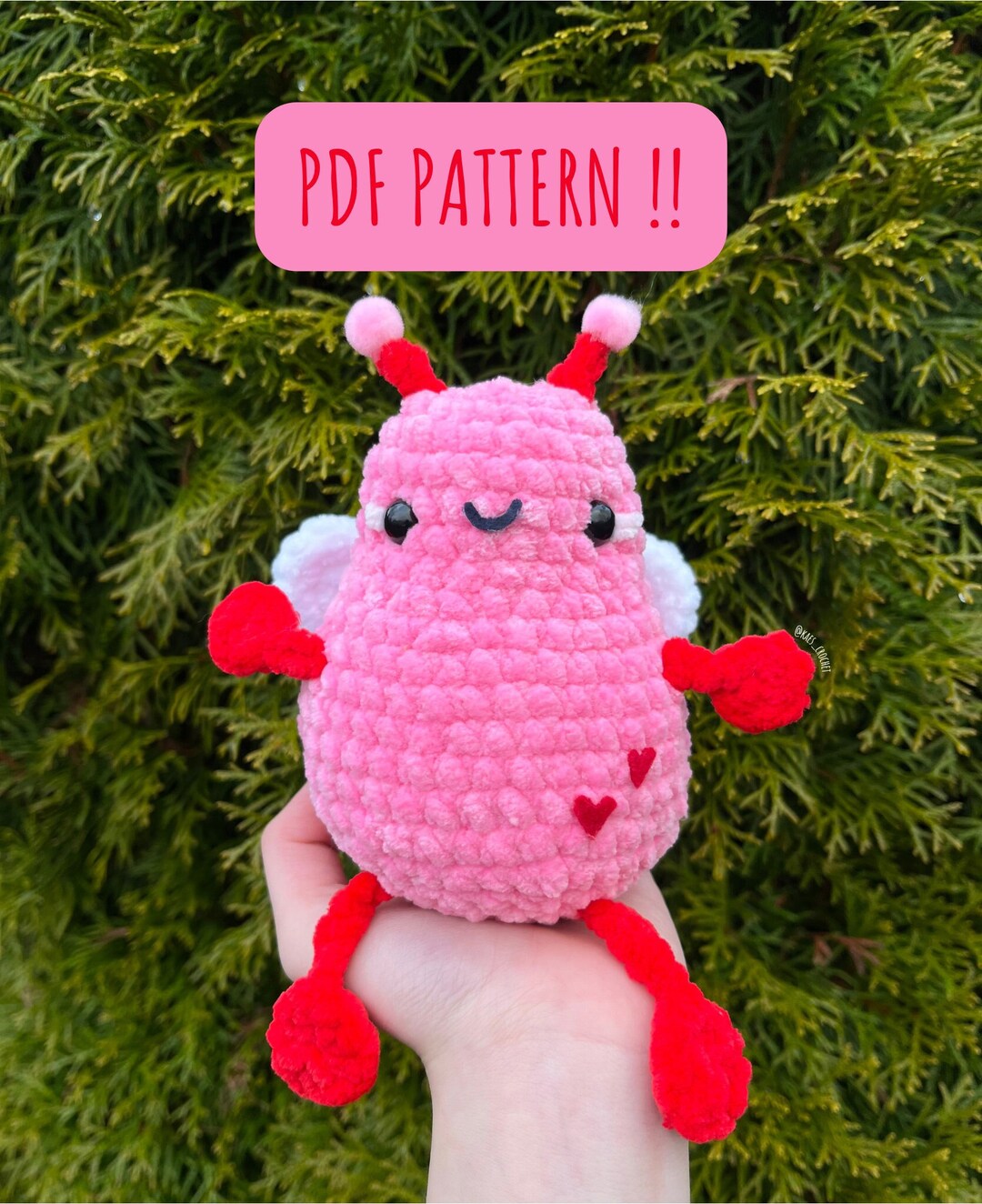 Love Bug PDF Crochet Pattern !! - Etsy