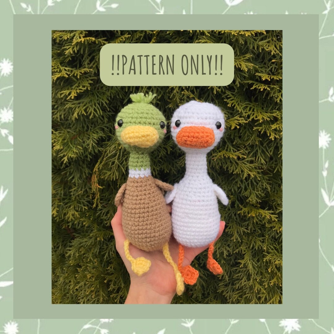 Jumbo DUCK PDF PATTERN - Etsy