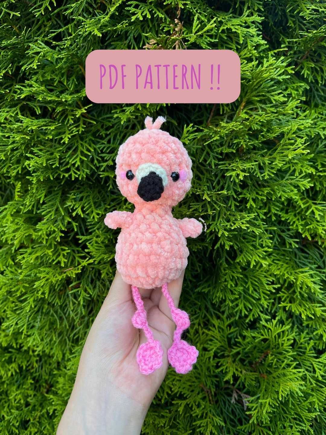 Flamingo PDF Crochet Pattern !! - Etsy