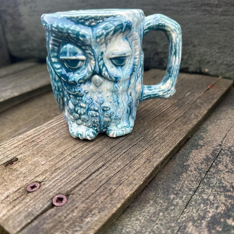 Pottery Owl - Etsy