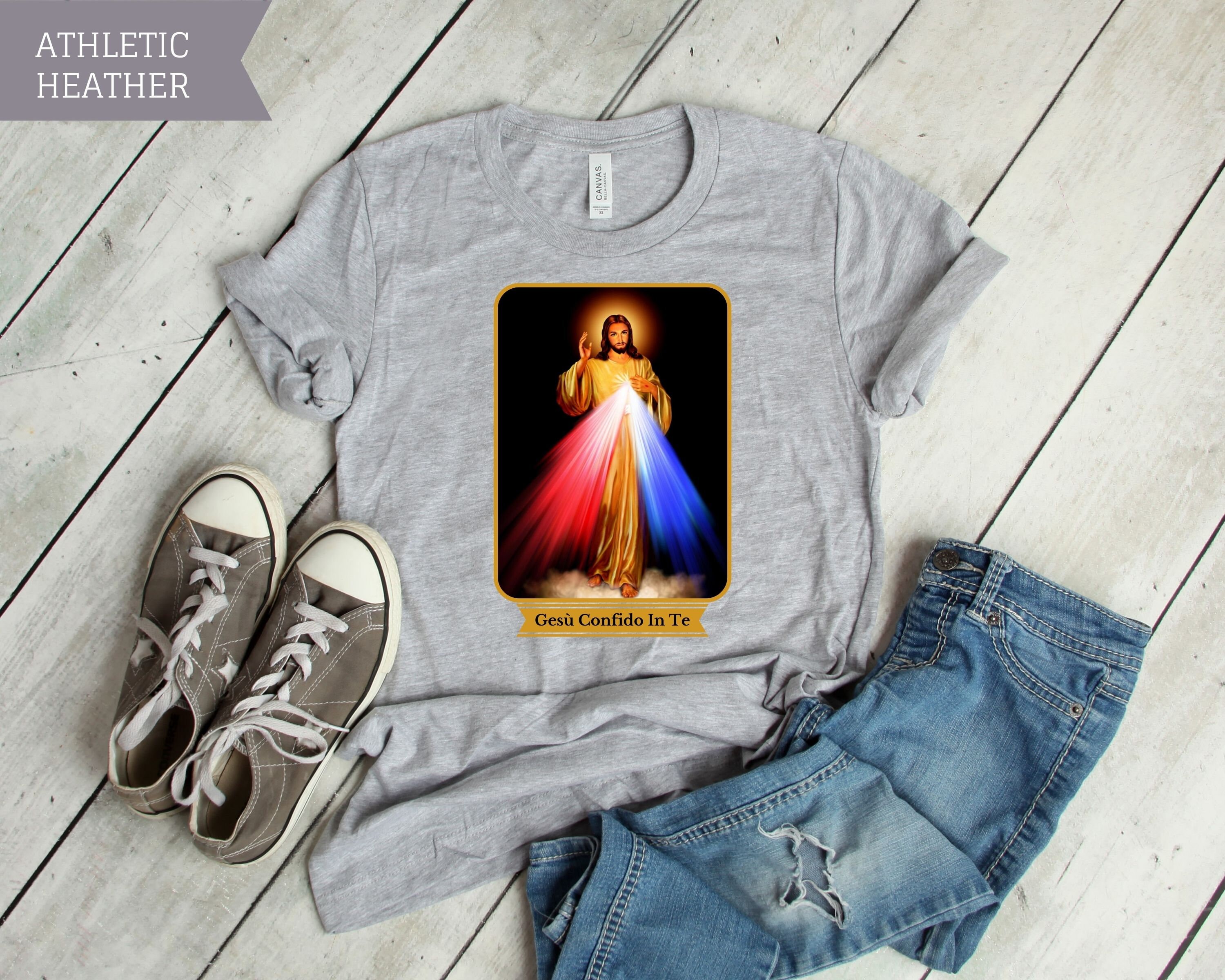 Divine Mercy Shirt / Jesus I Trust in You T-shirt / Divina Misericordia ...