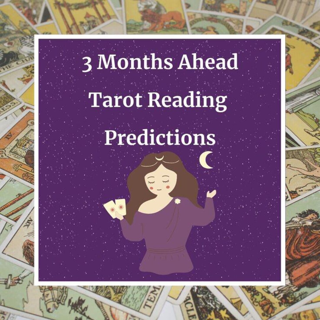 24 Hour in Depth Three-month Tarot Reading With Oracle Guidance ...