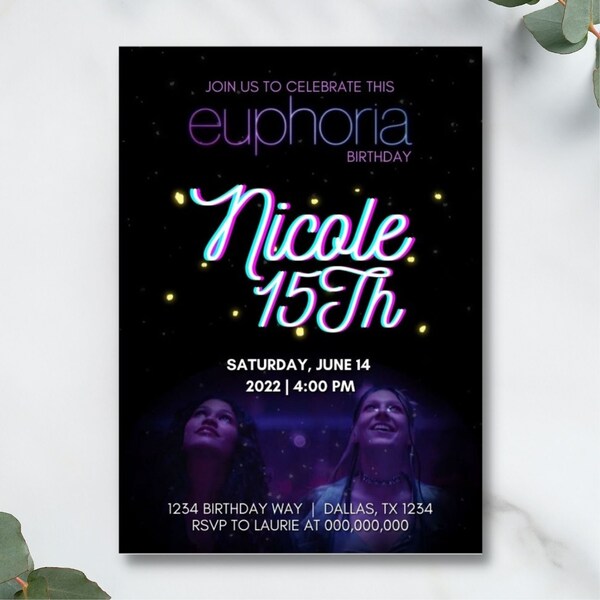 Euphoria Party - Etsy