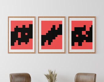 8 Bit Poster - Etsy