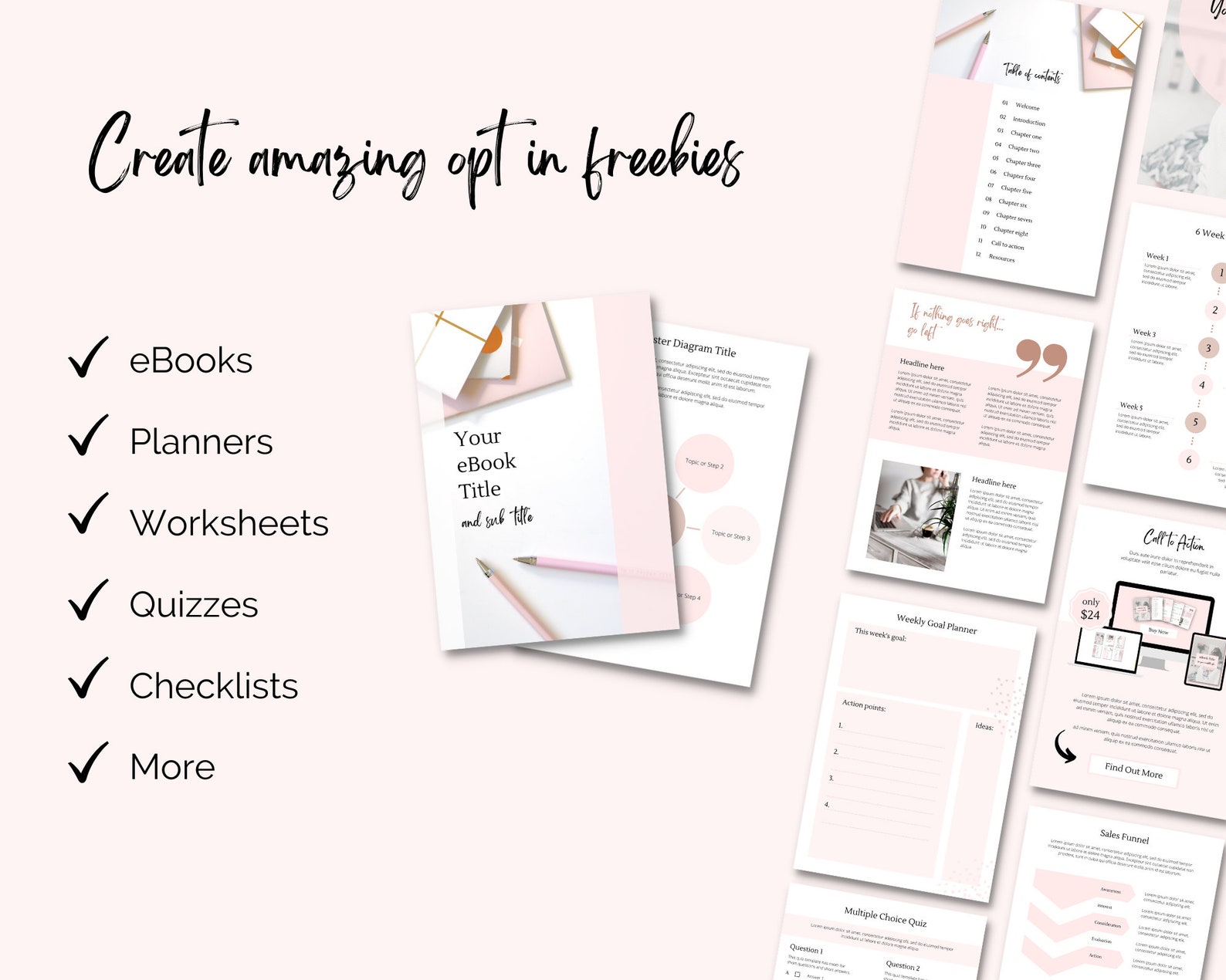 Editable Lead Magnet Canva Template for Coaches, Course Creators ...