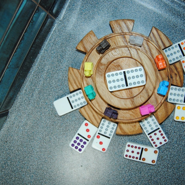 Mexican Train Wood Hub - Etsy