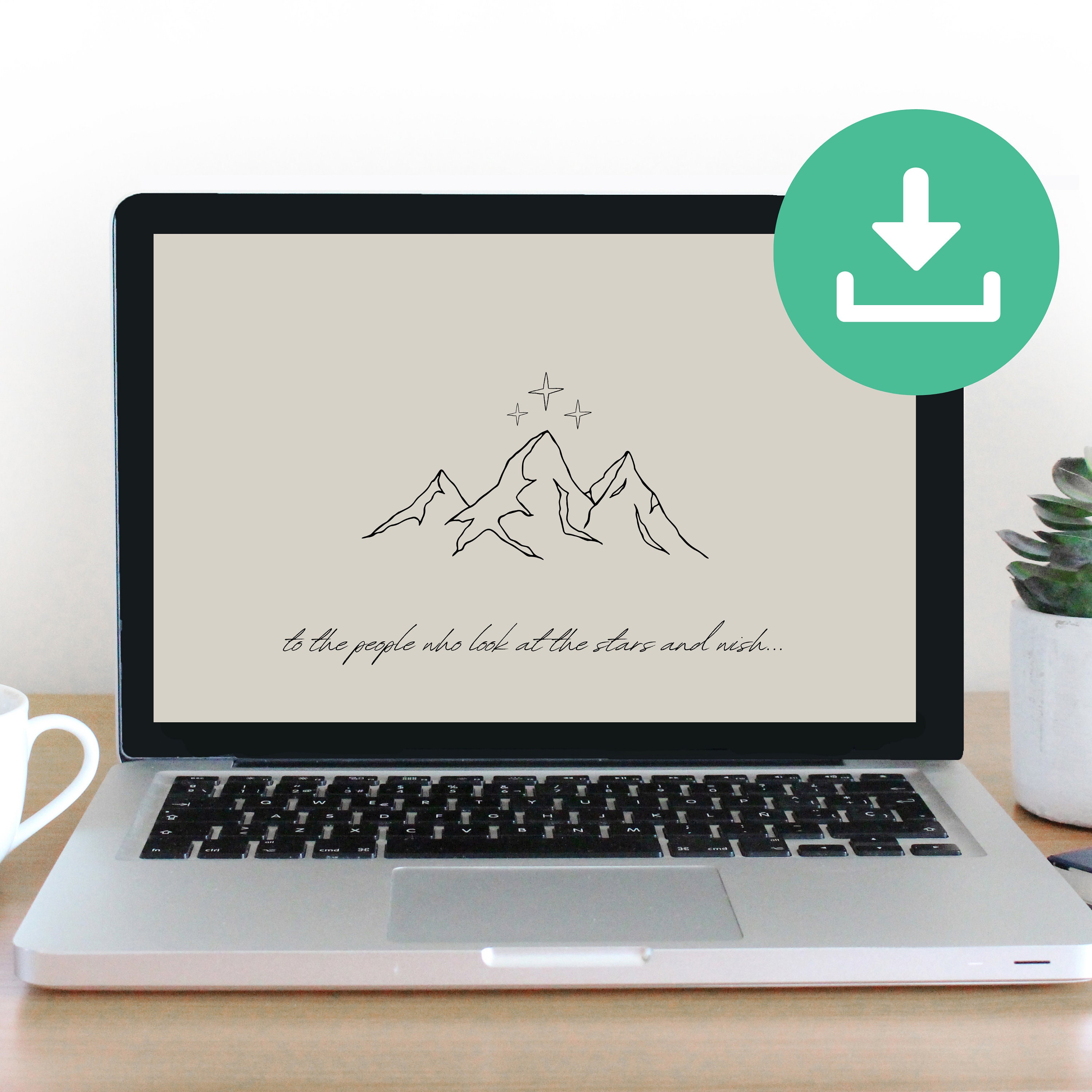 ACOTAR Velaris Rhysand Feyre Stars Who Listen Desktop Wallpaper ...