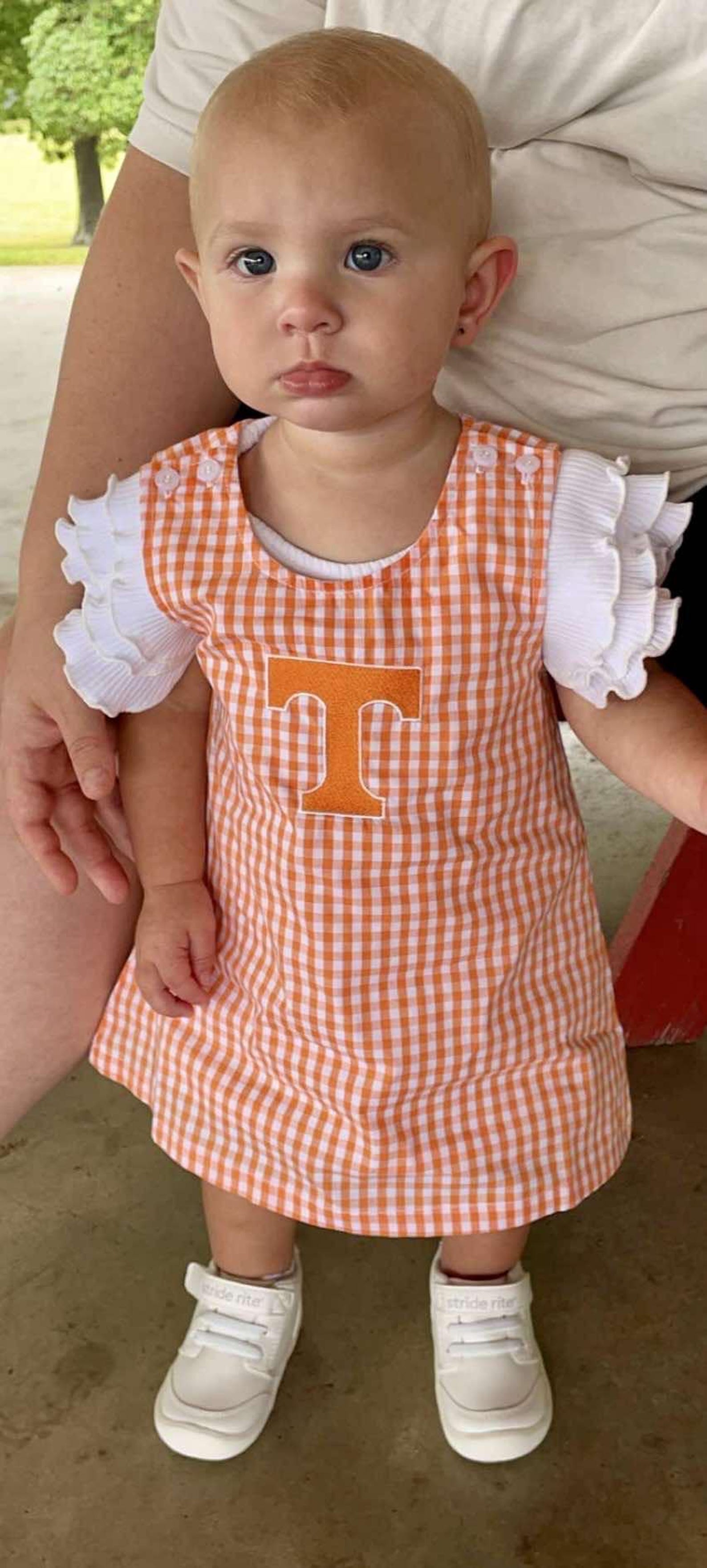 Tennessee Vols Girls Custom Embroidered Jumper Dress Game Day Outfit - Etsy