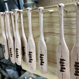 Personalized Canoe Paddle Keychain - Etsy