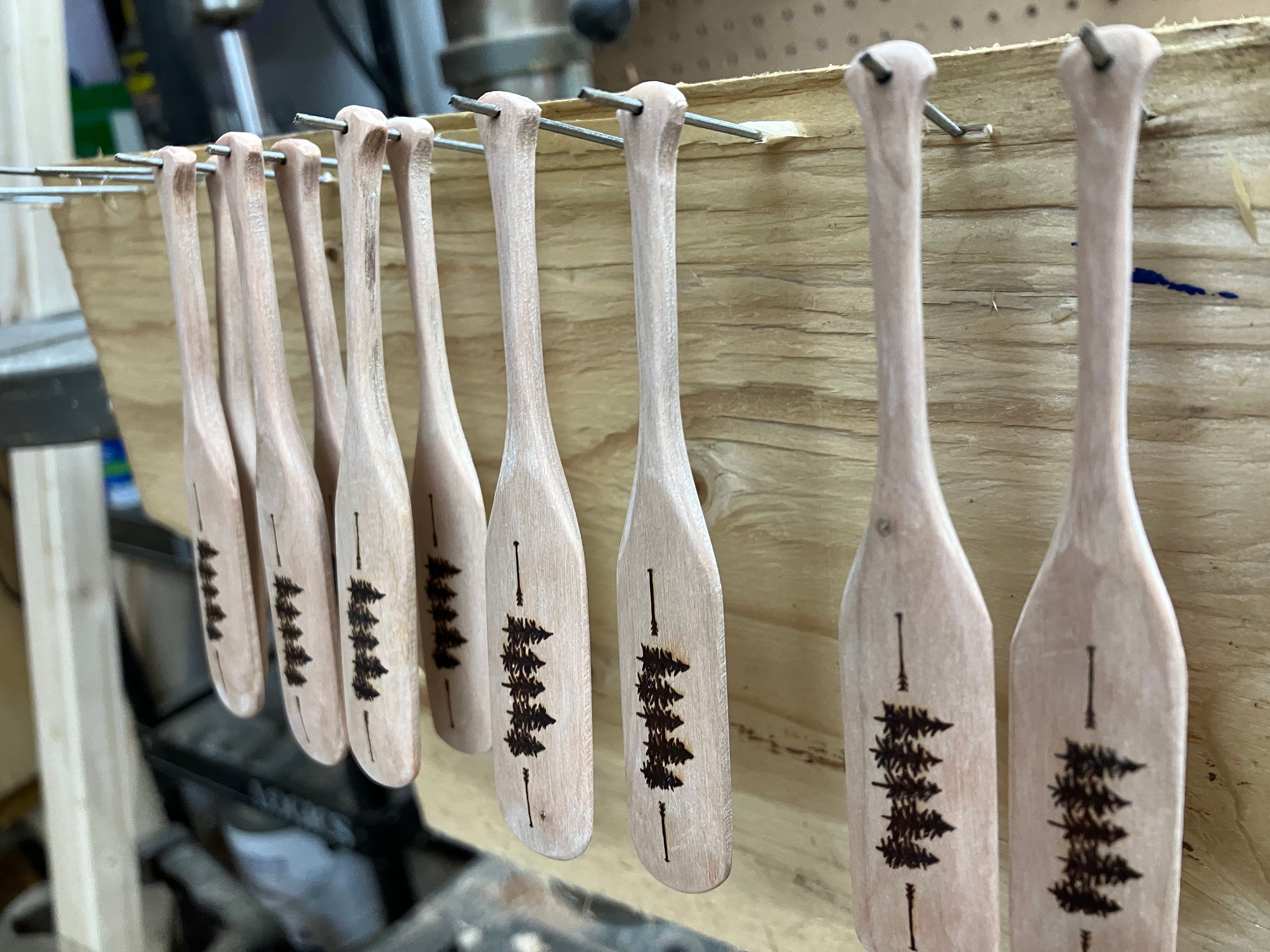 Personalized Canoe Paddle Keychain - Etsy