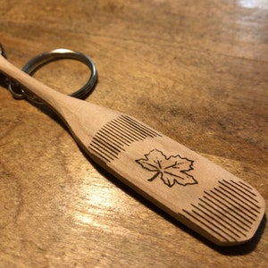 Personalized Canoe Paddle Keychain - Etsy