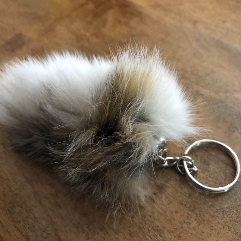 Fluffy Keychain Rabbit - Etsy