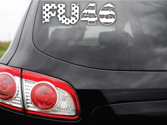 FU 46 Decal - Etsy