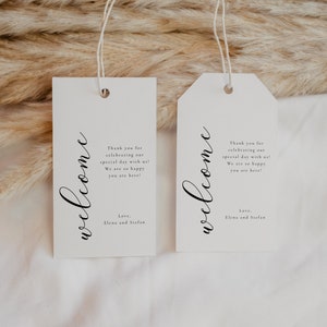 Wedding Welcome Tag, Welcome Tag for Wedding Guests, Hotel Welcome Tag ...