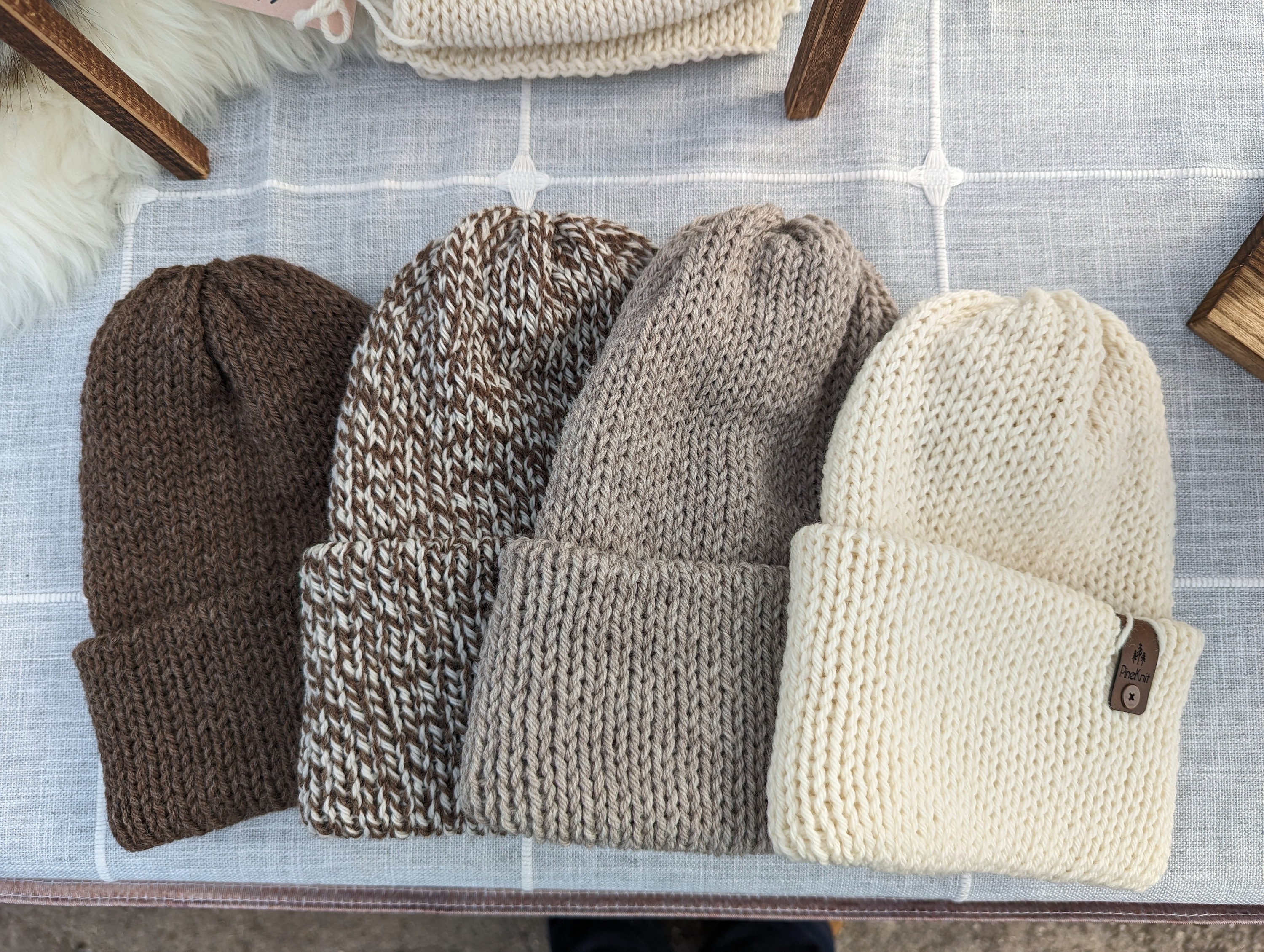 Handmade 100% Eco Wool Knit Hat - Etsy