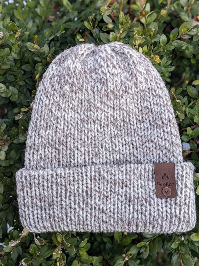 Handmade 100% Eco Wool Knit Hat - Etsy