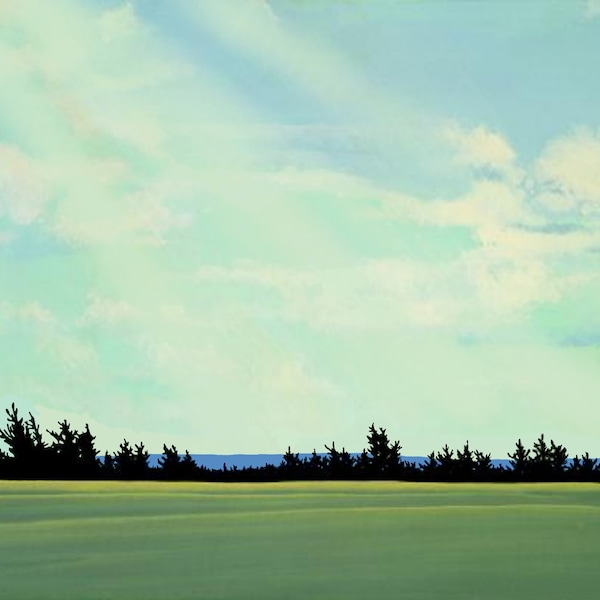 Prairie Painting - Etsy Canada