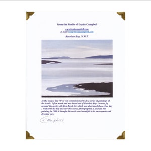 The Early Years // Resolute Bay // Limited Edition Giclée or Paper ...