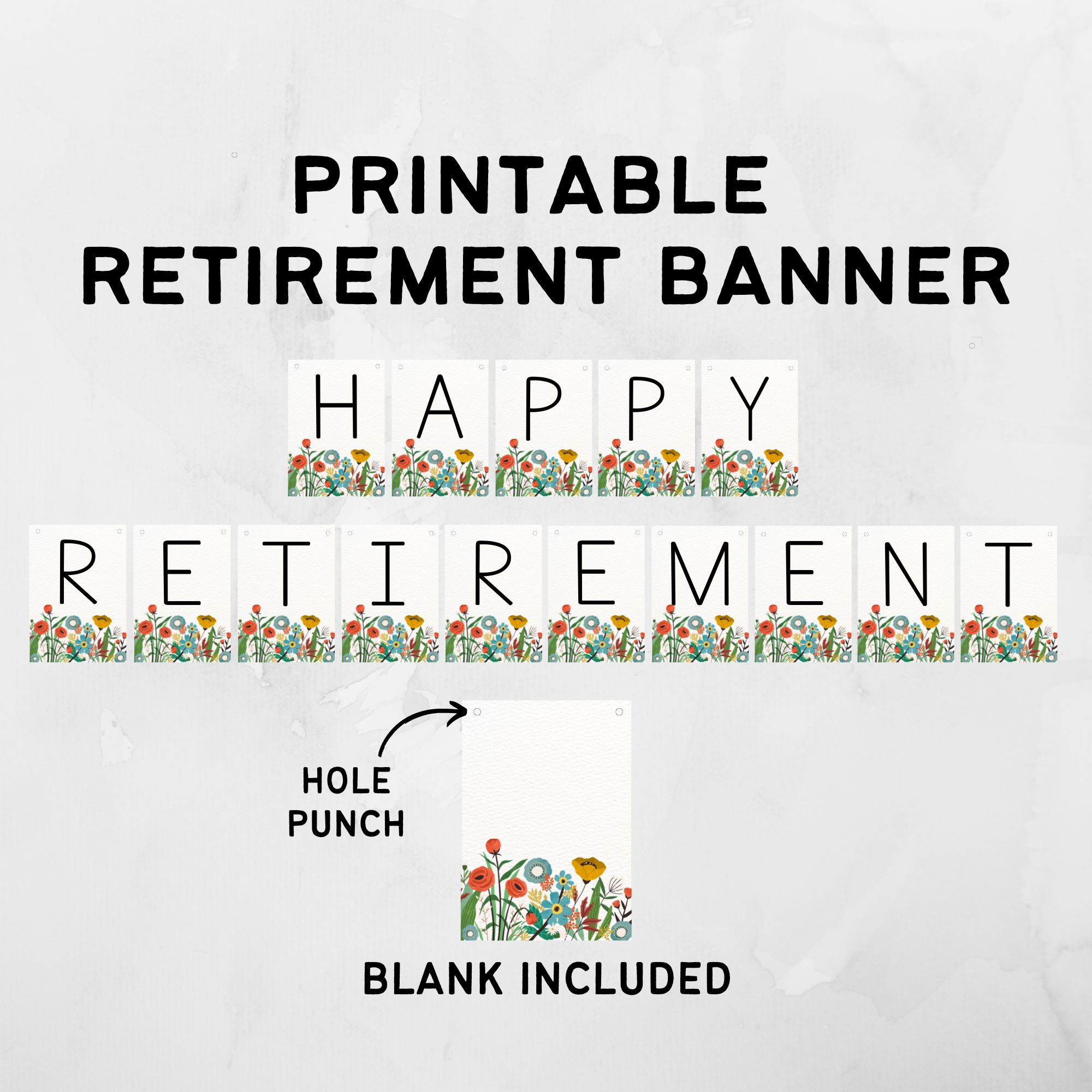 Happy Retirement Banner