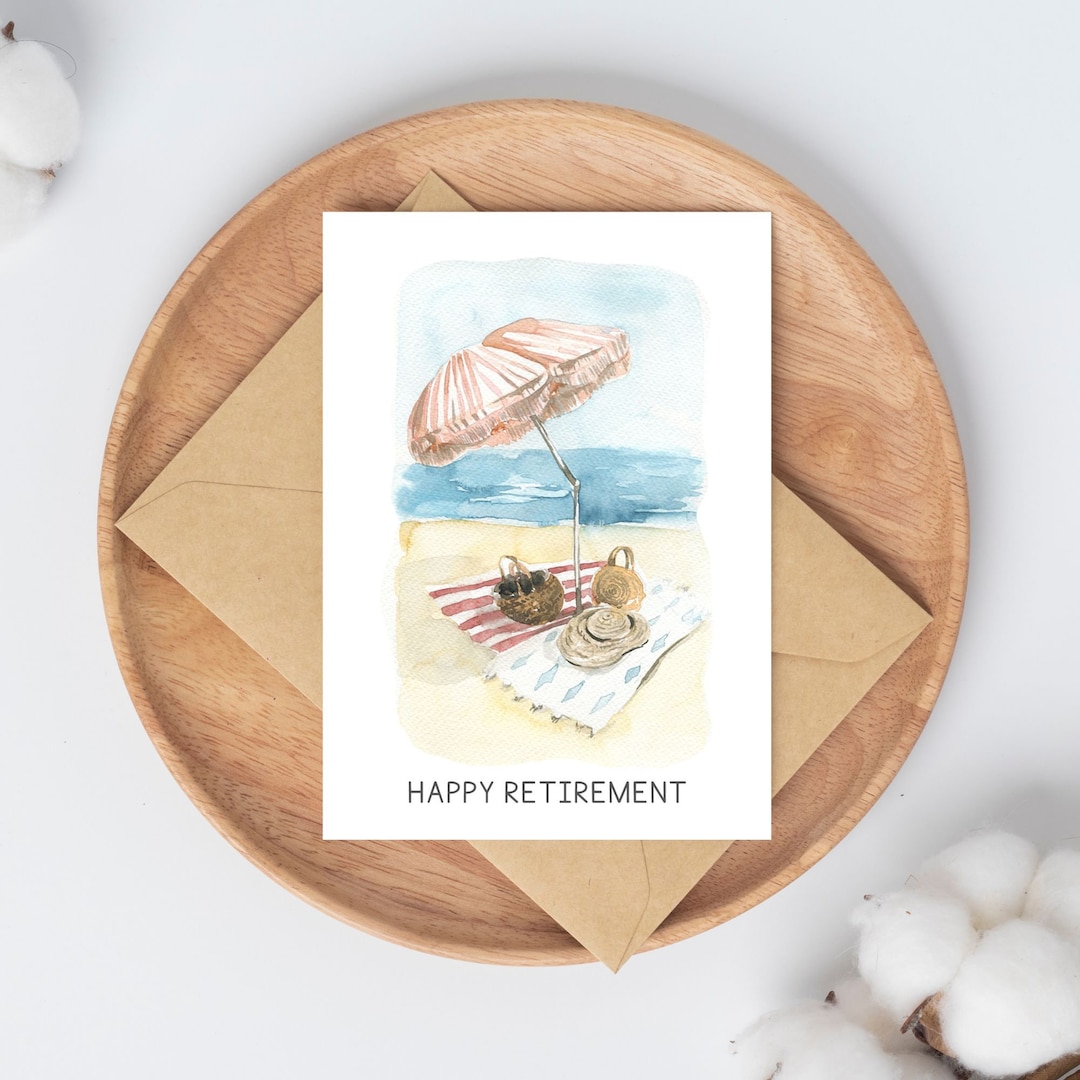 Printable Retirement Card / Happy Retirement / Instant Download / 5x7 ...