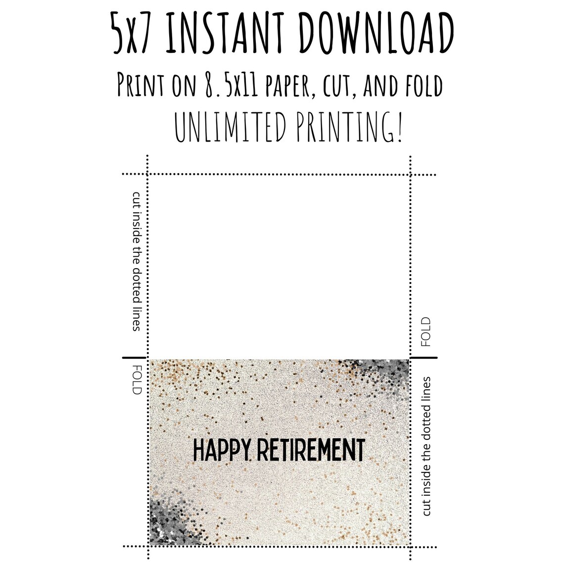 Printable Retirement Card / Happy Retirement / Instant - Etsy