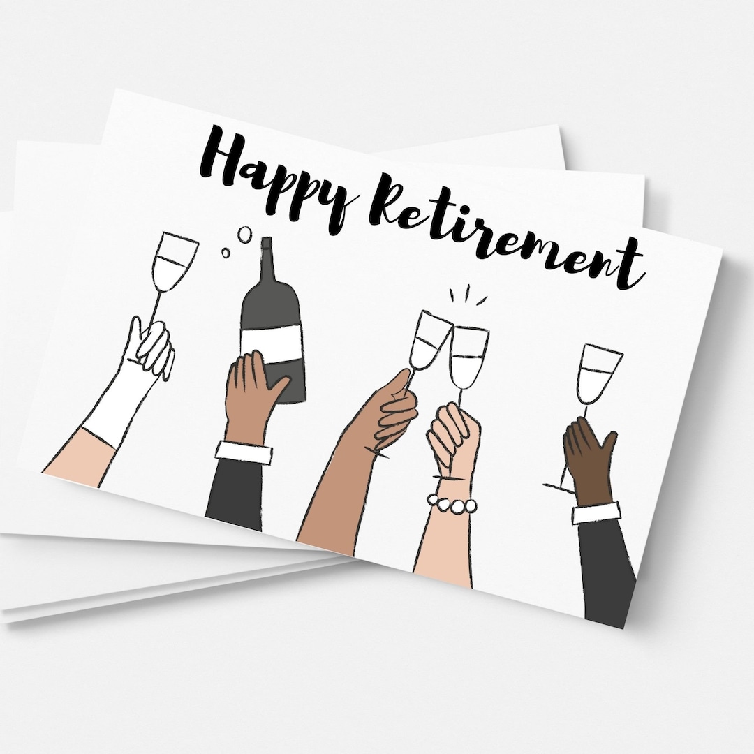 Printable Retirement Card / Happy Retirement / Instant Download / 5x7 ...