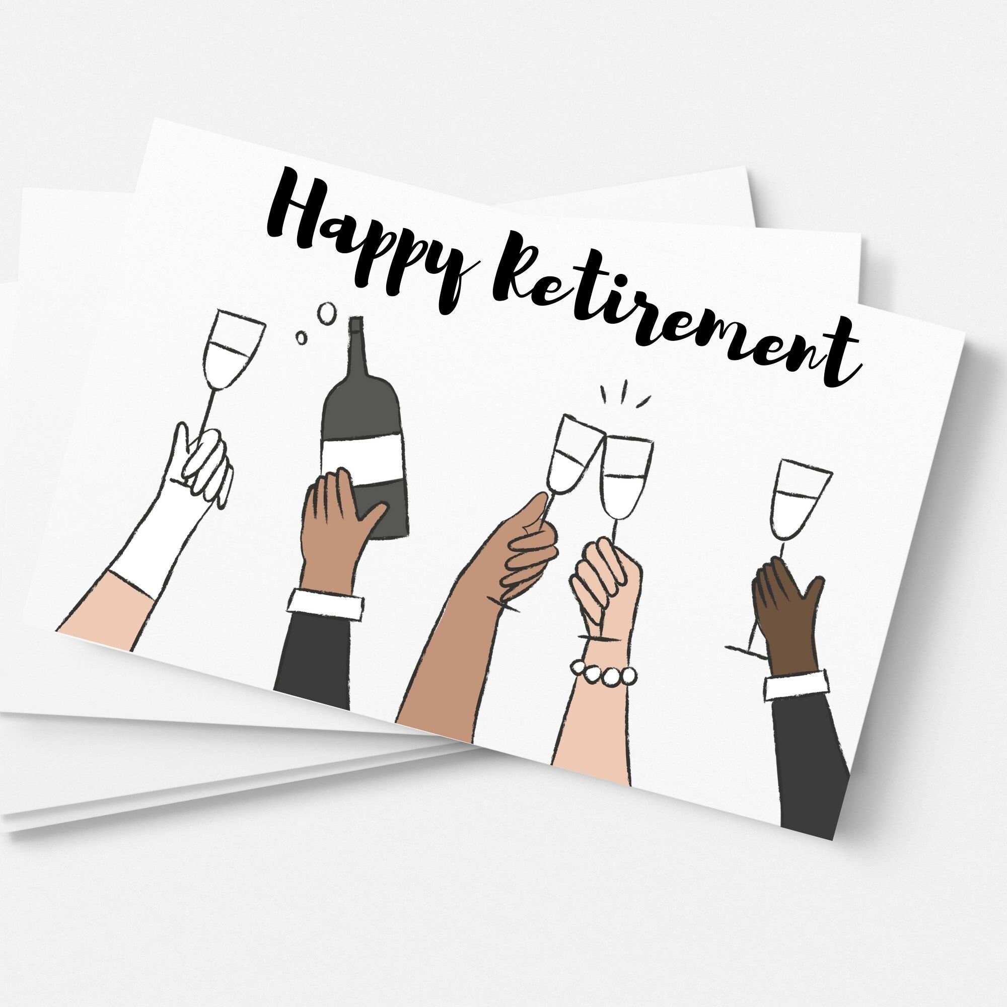 Printable Retirement Card / Happy Retirement / Instant Download / 5x7 ...