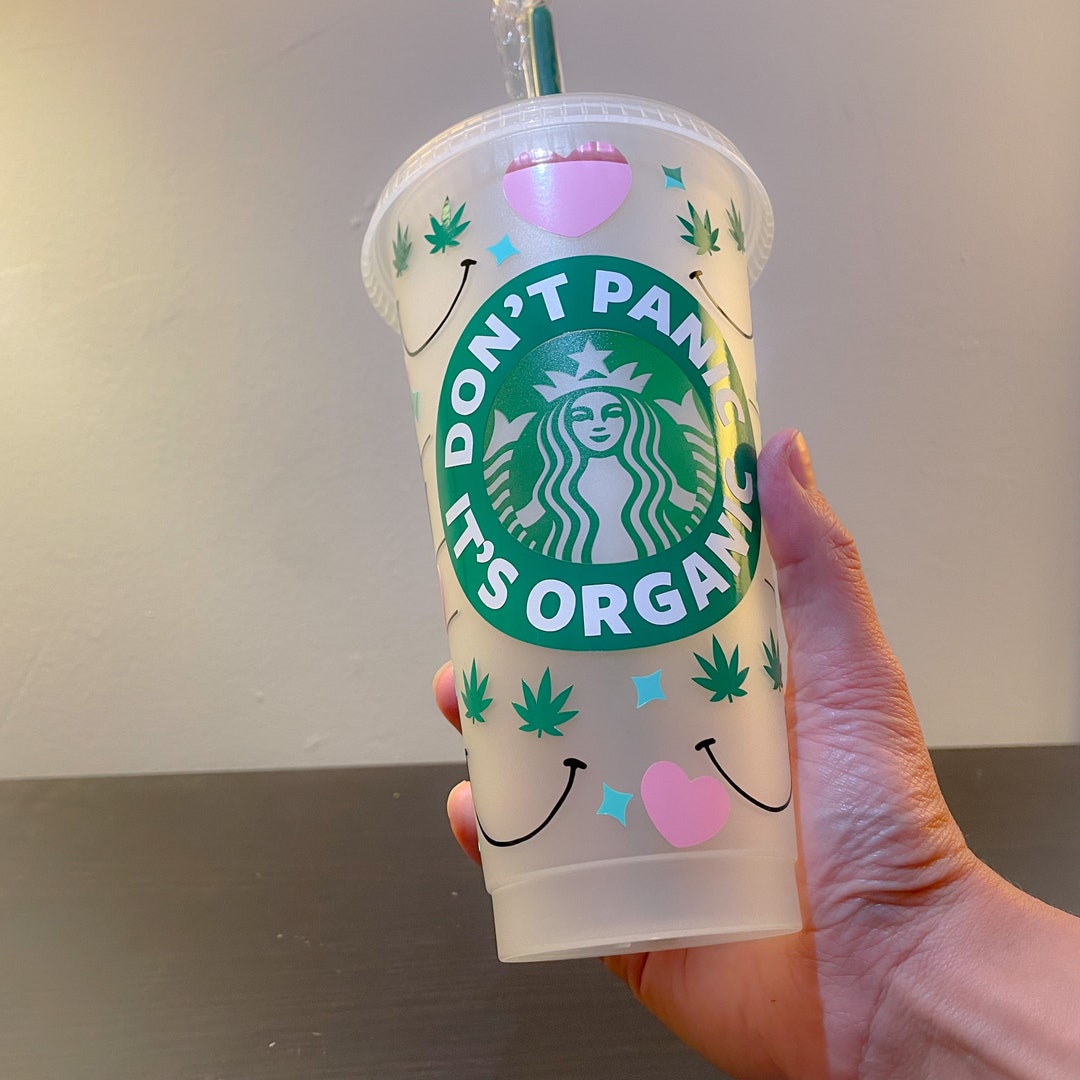 Cannabis Cup, Weed Cup, Starbucks Decorated Cup, Starbucks Cup, Vinyl ...