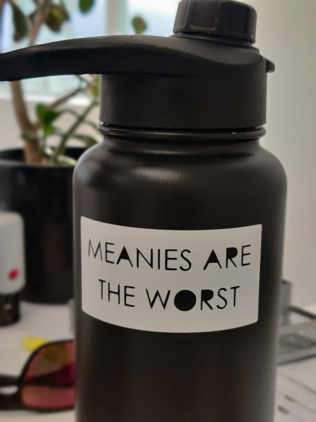 Meanies Are the Worst - Vinyl Sticker - Etsy