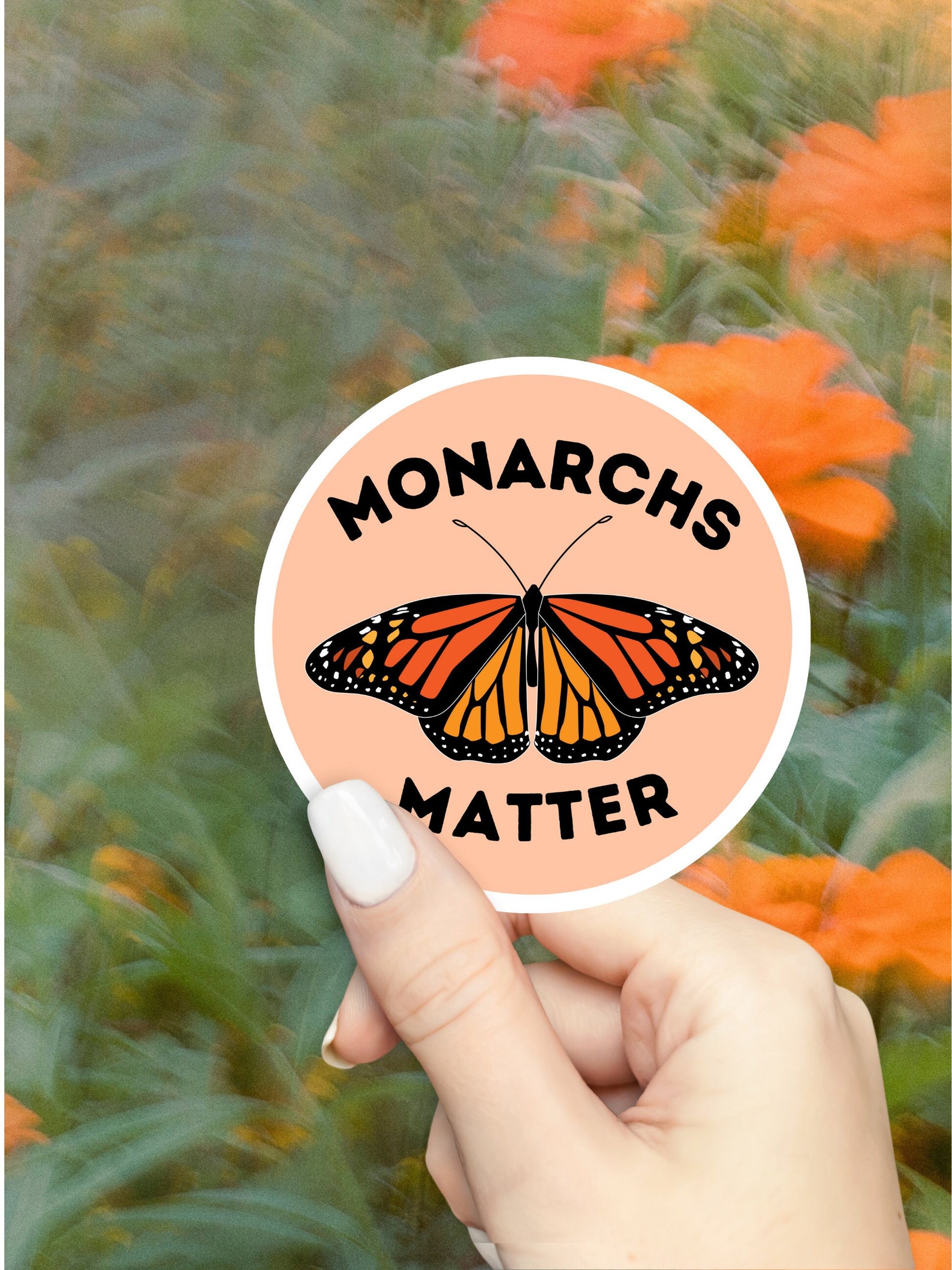 Monarchs Matter Sticker - Show Your Support for Butterfly Conservation ...