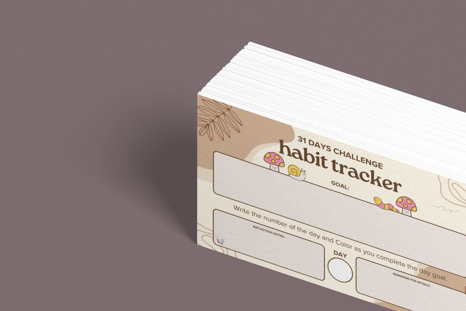31 Day Challenge Habit Tracker Cards, Goal Tracking Cards, Challenge ...