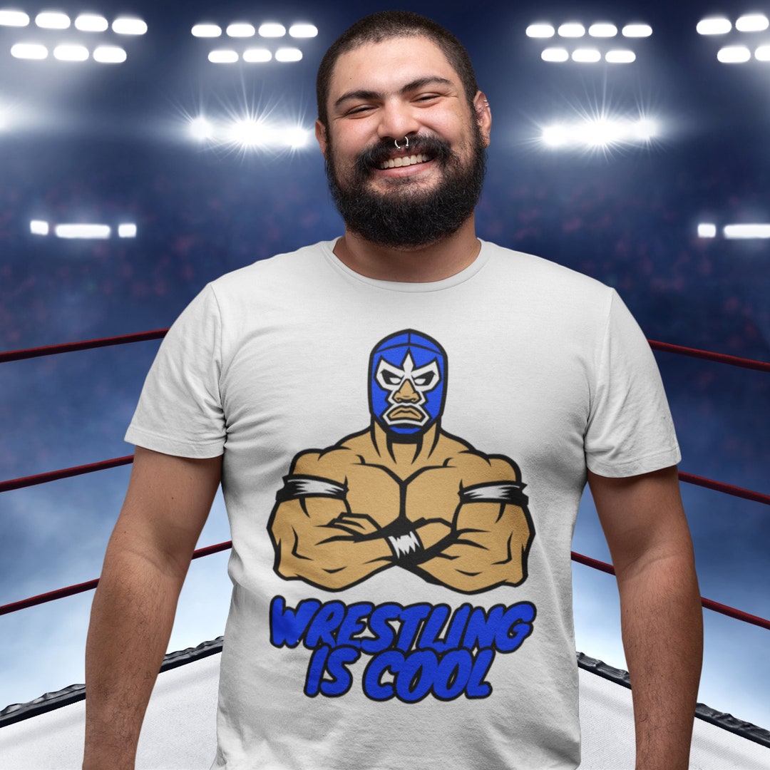 Wrestling is Cool - Funny Wrestling Shirt, Unisex, Masked Wrestler ...