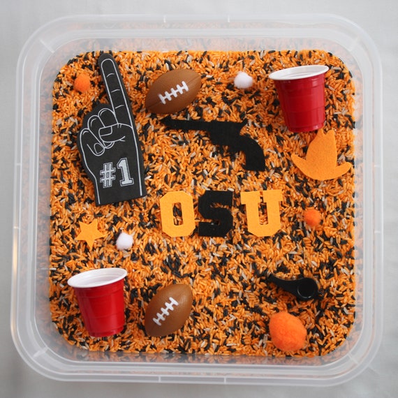 Customizable Football Sensory Bin Kit | Etsy