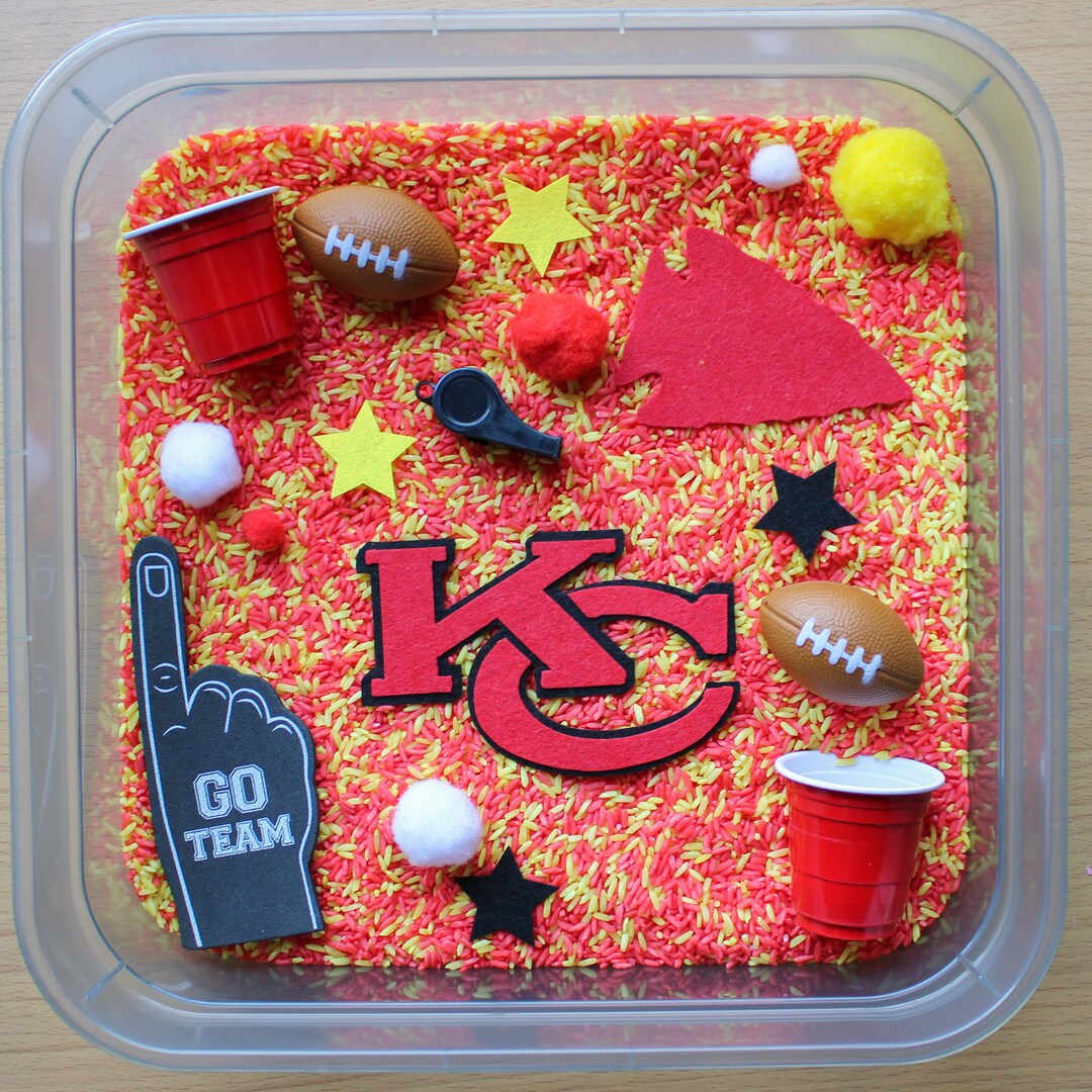 Customizable Football Sensory Bin Kit - Etsy