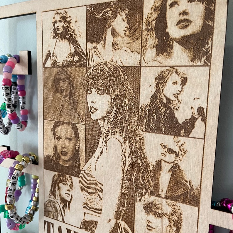 Wooden Engraved Taylor Swift the Eras Tour Concert - Etsy Canada