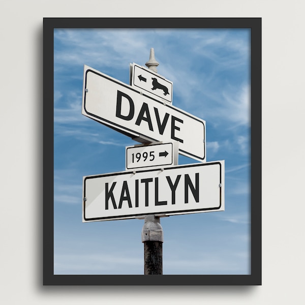 Wedding Road Signs - Etsy