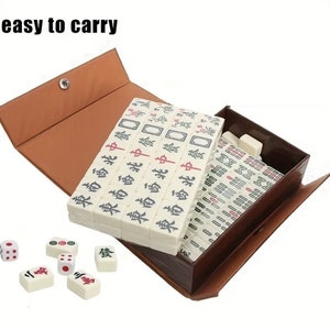 Traditional Chinese Complete Mahjong Set - Etsy