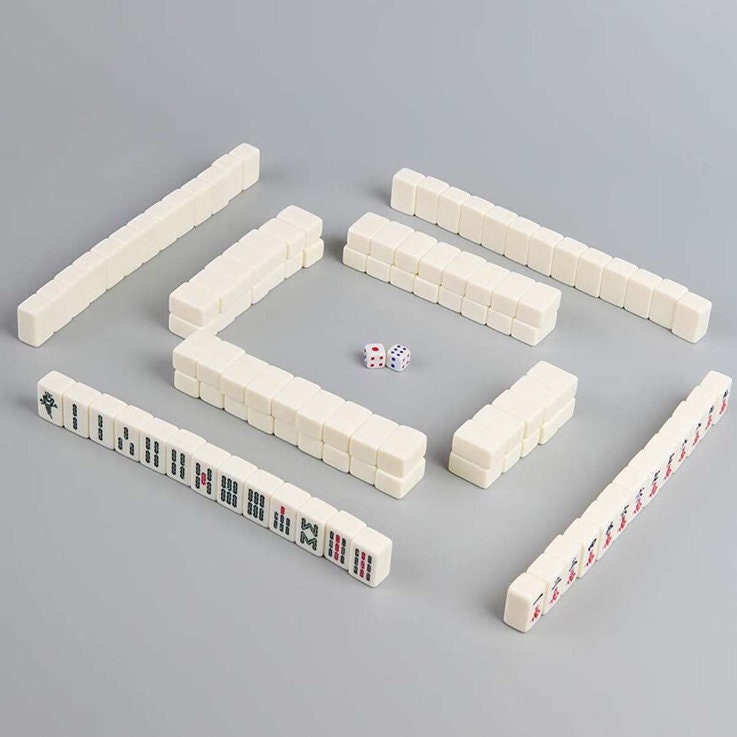 Portable Mini Chinese Mahjong Set - Etsy