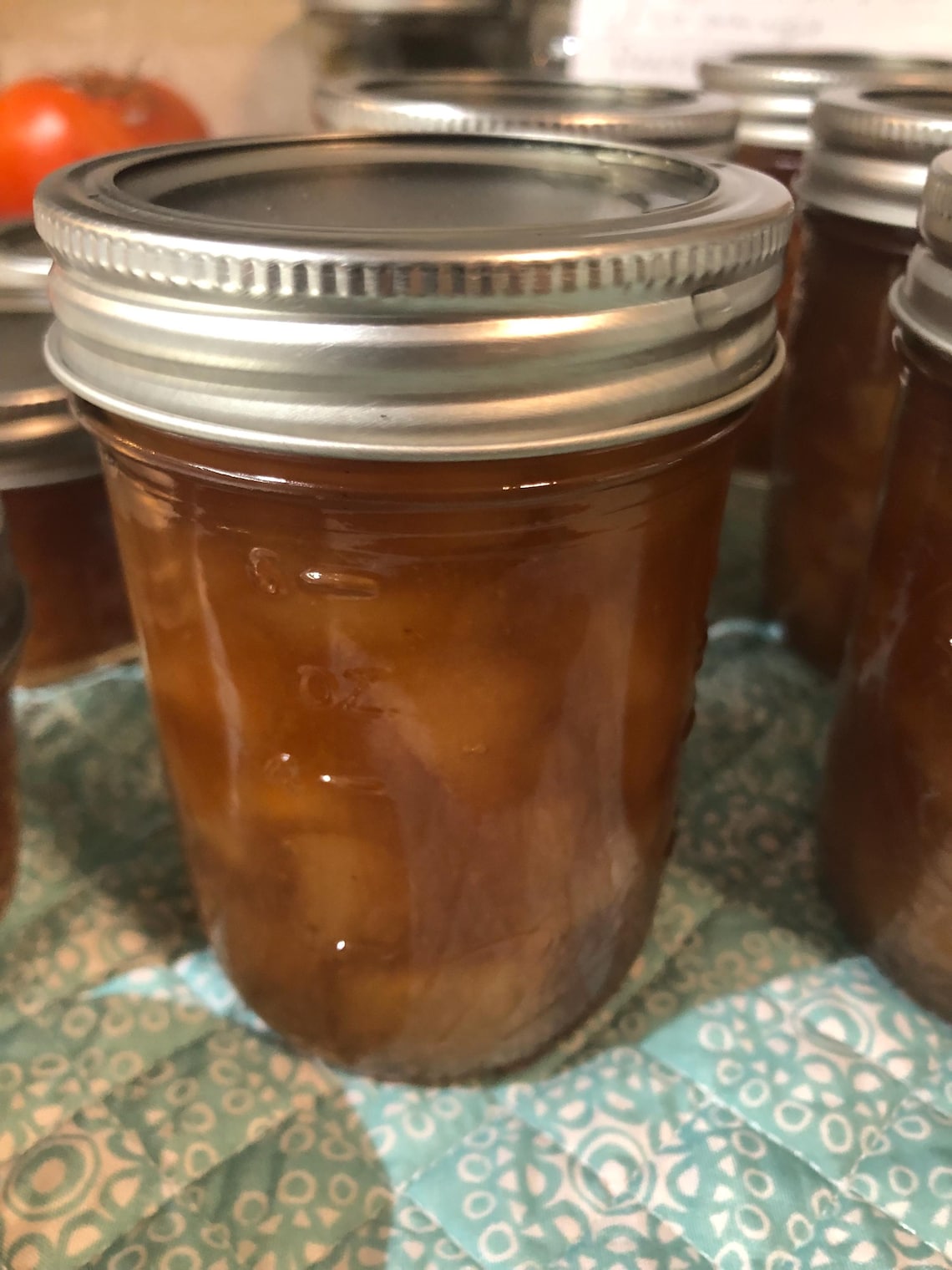 Homemade Pear Preserves Mason Jar Preserved Made the Old Fashioned Way ...