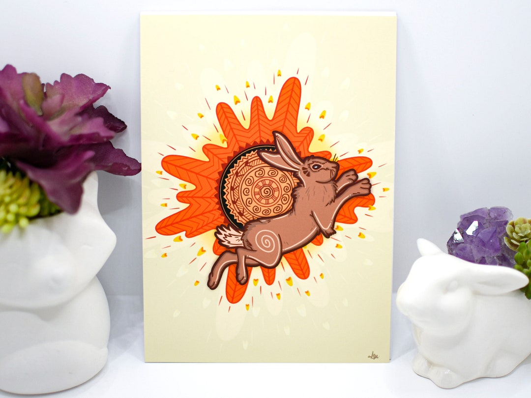 Watership Down Art Print Watership Down Artwork, Prince El-ahrairah ...