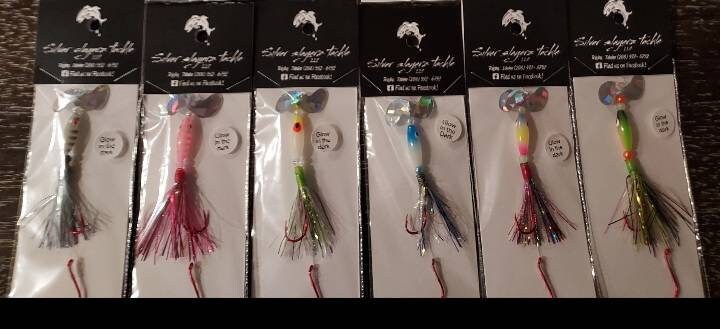 Psycho Guppy/ Glow Trolling Spinners - Etsy