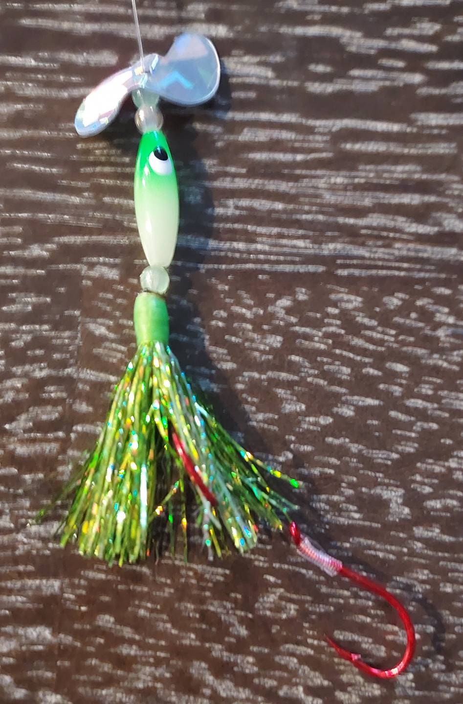 Psycho Guppy/ Glow Trolling Spinners - Etsy