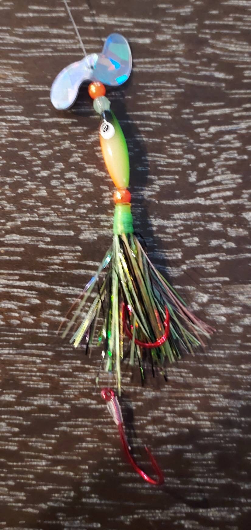 Psycho Guppy/ Glow Trolling Spinners - Etsy