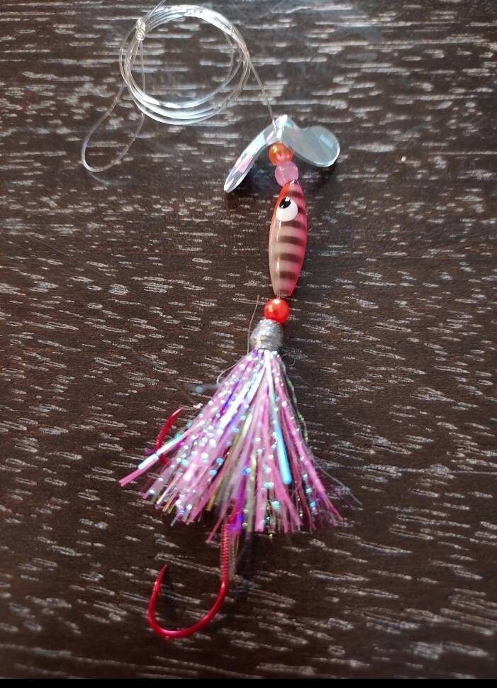 Psycho Guppy/ Glow Trolling Spinners - Etsy