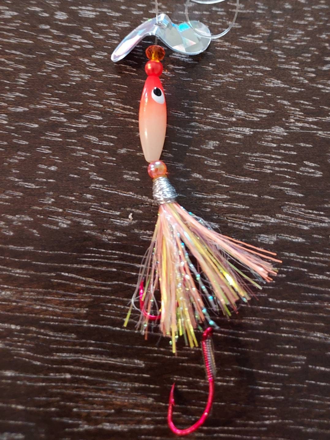 Psycho Guppy/ Glow Trolling Spinners - Etsy