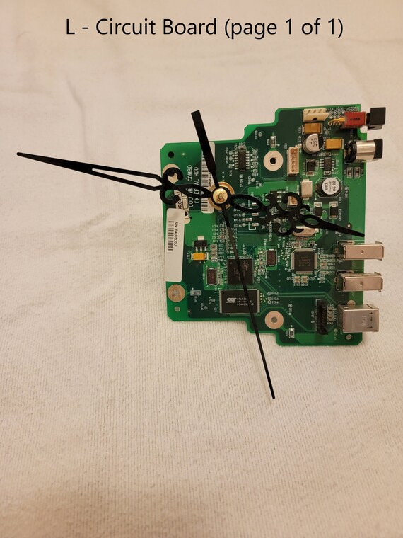 Circuit Board Clocks | Etsy