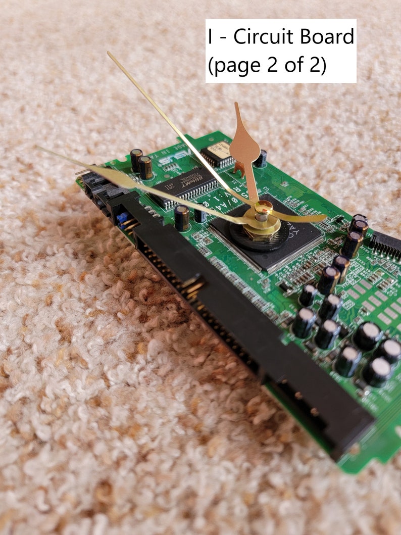 Circuit Board Clocks - Etsy